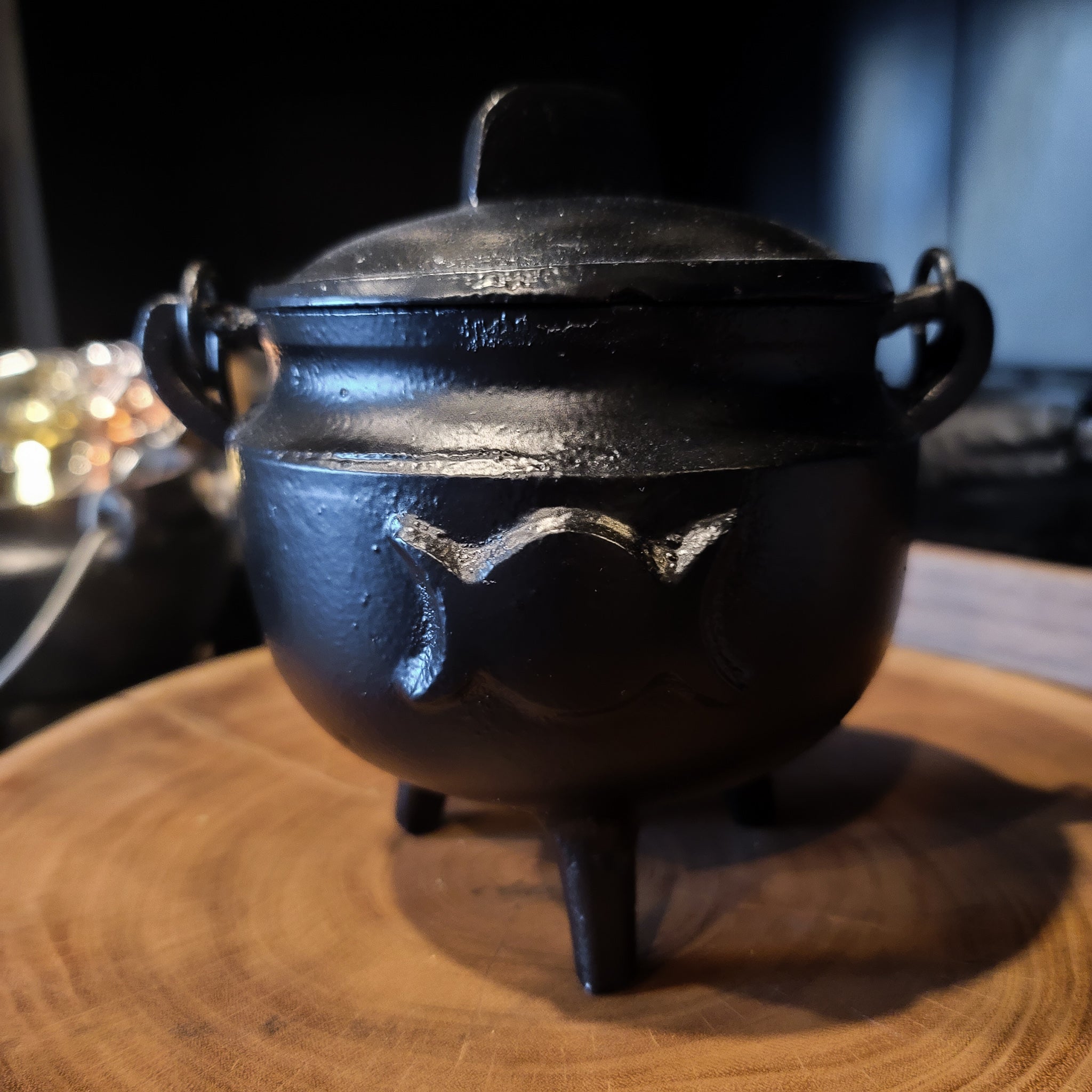 Cauldron - Medium, Triple Moon – The Inkwell Emporium